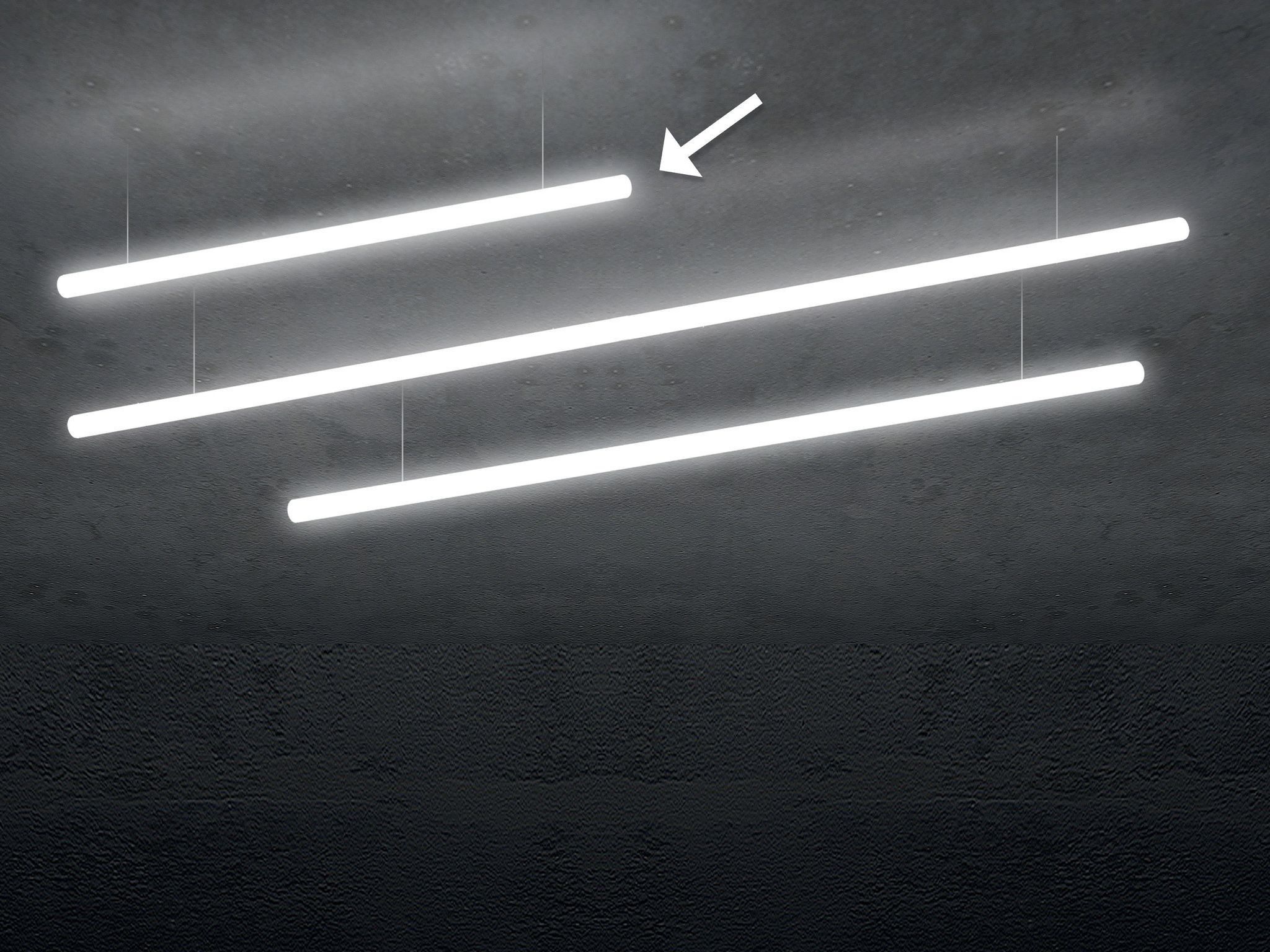 Alphabet of Light Linear 120 | Suspension - Artemide - Luminaire ...
