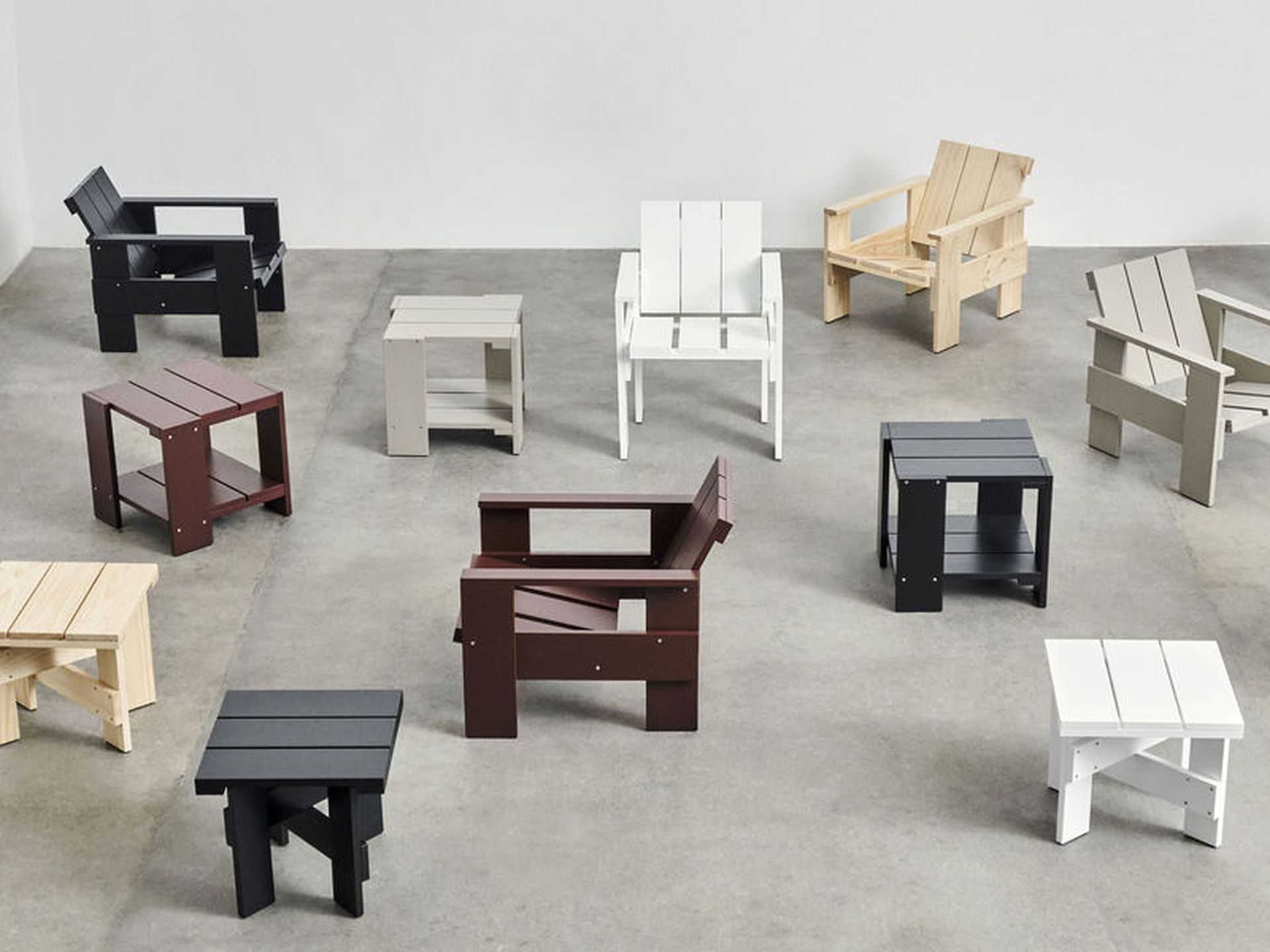 Crate Lounge chair - HAY - Chaise - Batiplus SA - Mobilier contemporain ...